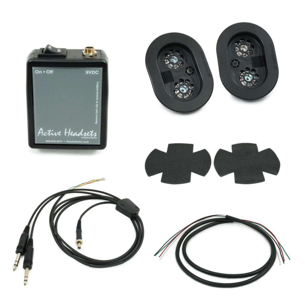 Deluxe ANR Kit - Active Headsets Inc - Active Noise Reduction